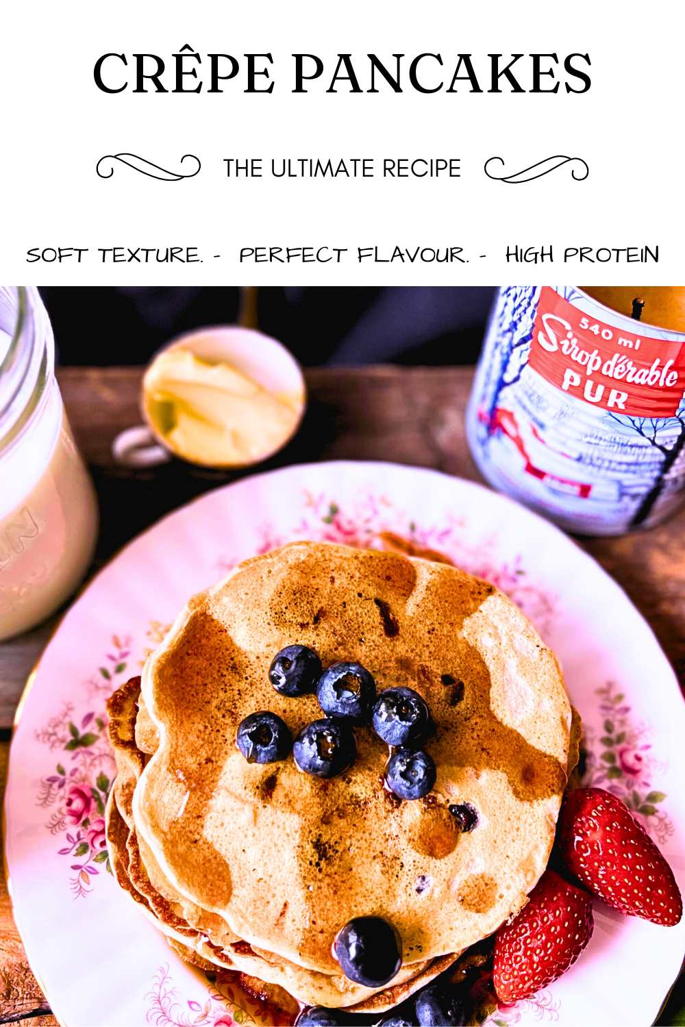 The Best Crêpe Pancakes - Flour and Filigree