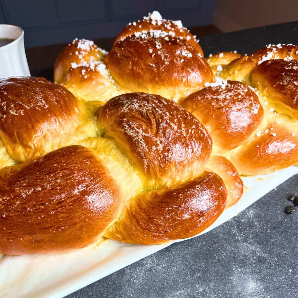 Finnish Pulla Bread || Braided Cardamom Bread - Flour and Filigree