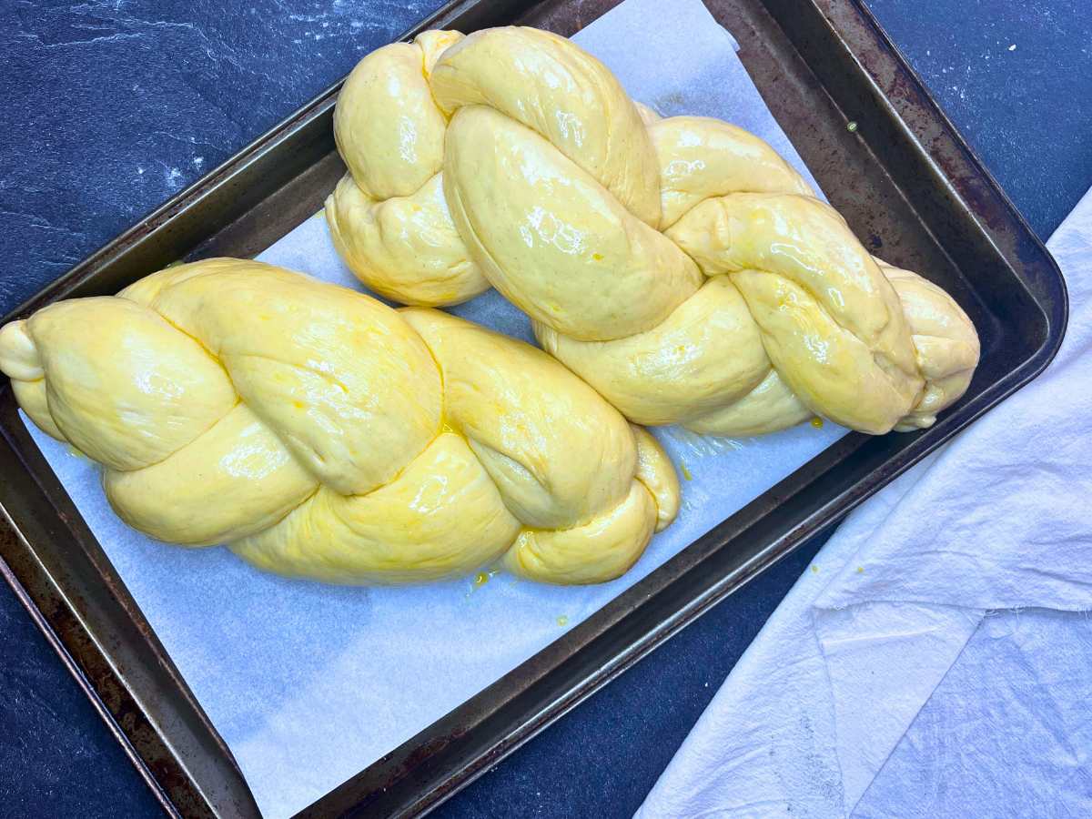 Finnish Pulla Bread || Braided Cardamom Bread - Flour and Filigree