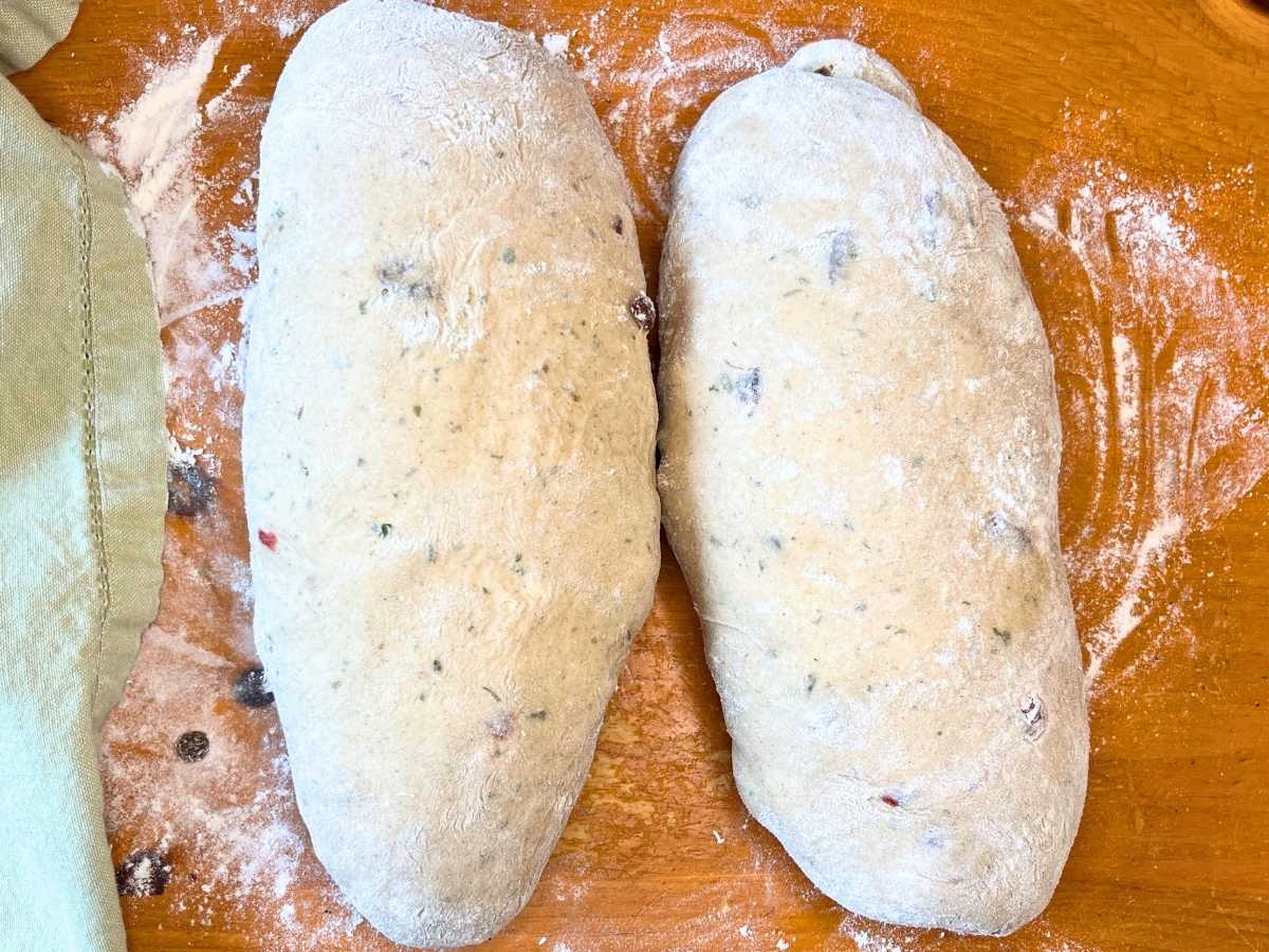 From-Scratch Herb Stuffing Bread for crockpot stuffing - Flour and Filigree