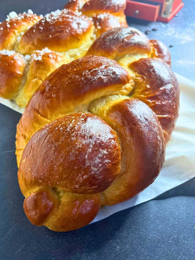 Finnish Pulla Bread || Braided Cardamom Bread - Flour and Filigree