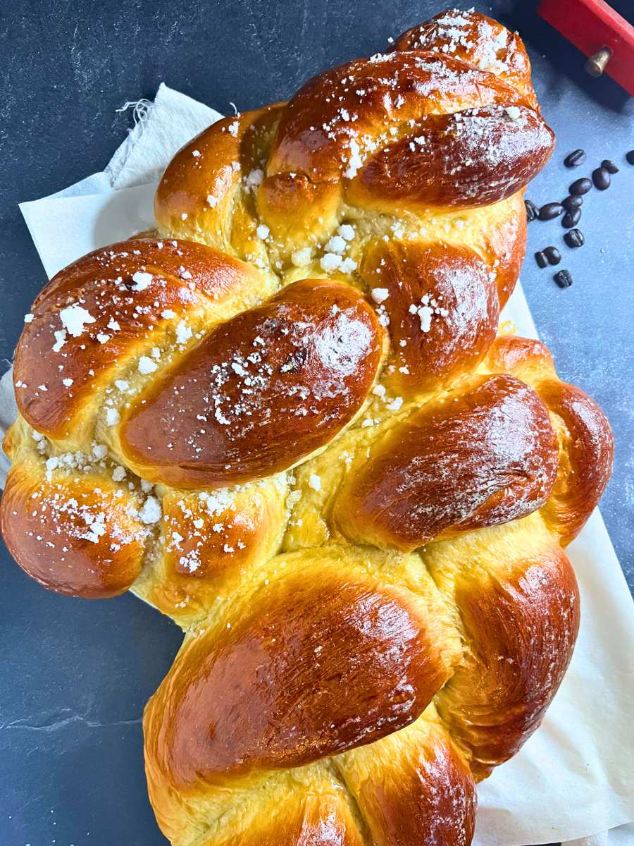 Finnish Pulla Bread || Braided Cardamom Bread - Flour and Filigree