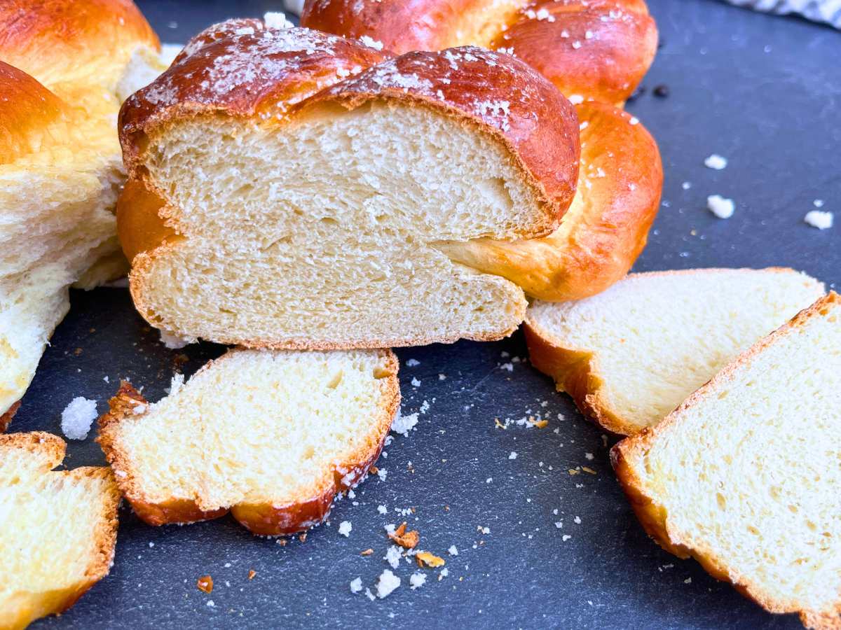Finnish Pulla Bread || Braided Cardamom Bread - Flour and Filigree