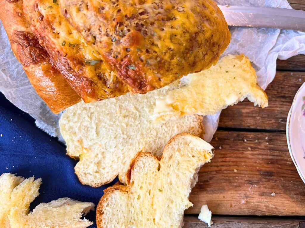 Cheese Bread Loaf (Super Soft!) - Flour and Filigree