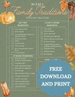 Traditional Fall Family Activities to Embrace Autumn - Flour and Filigree