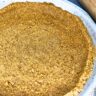 Easy Homemade Graham Cracker Crust - Flour and Filigree