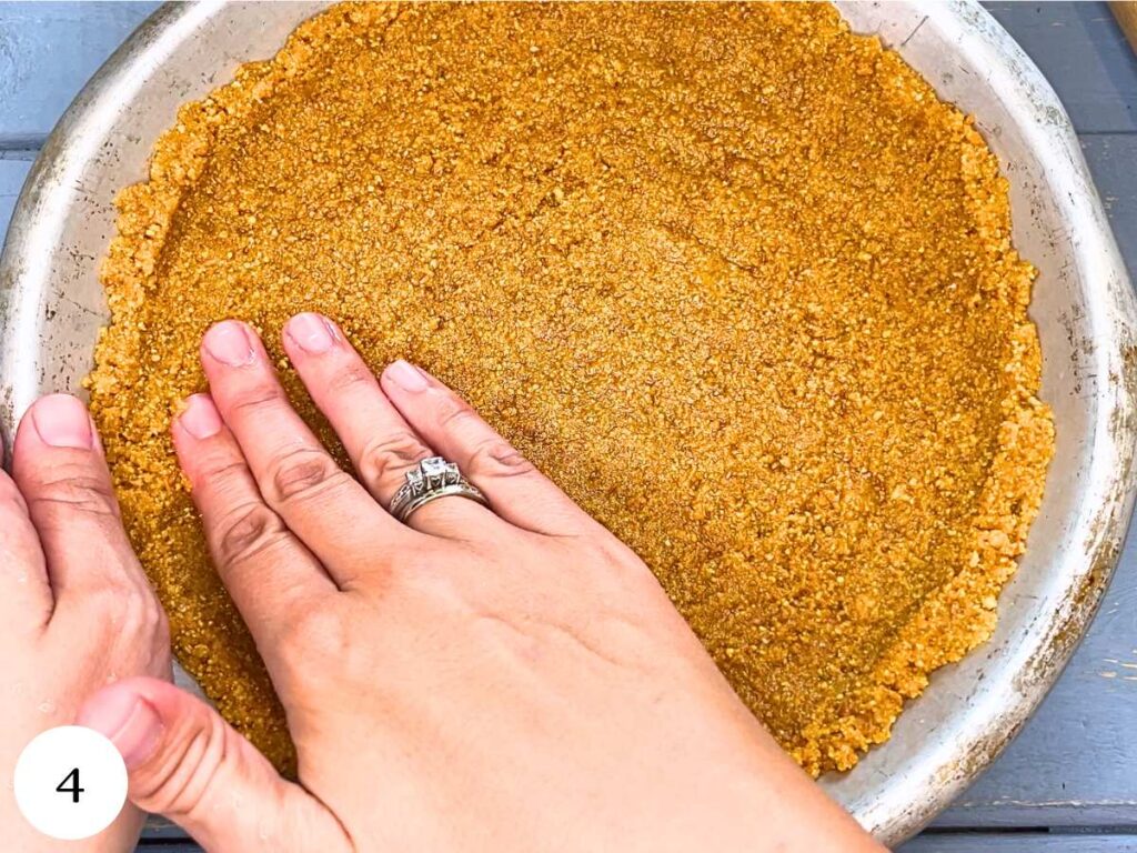Easy Homemade Graham Cracker Crust - Flour and Filigree