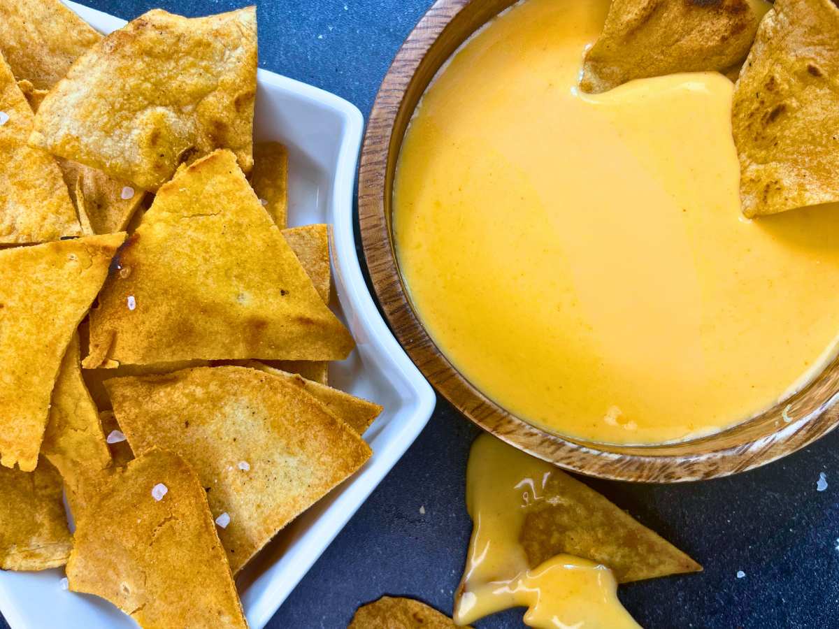 Easy Crisp and Crunchy Homemade Corn Tortilla Chips - Flour and Filigree