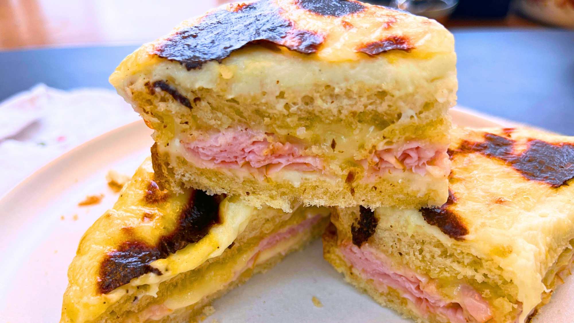 Classic Croque Monsieur Sandwich 🥪 | Easy Authentic French Café Recipe ...
