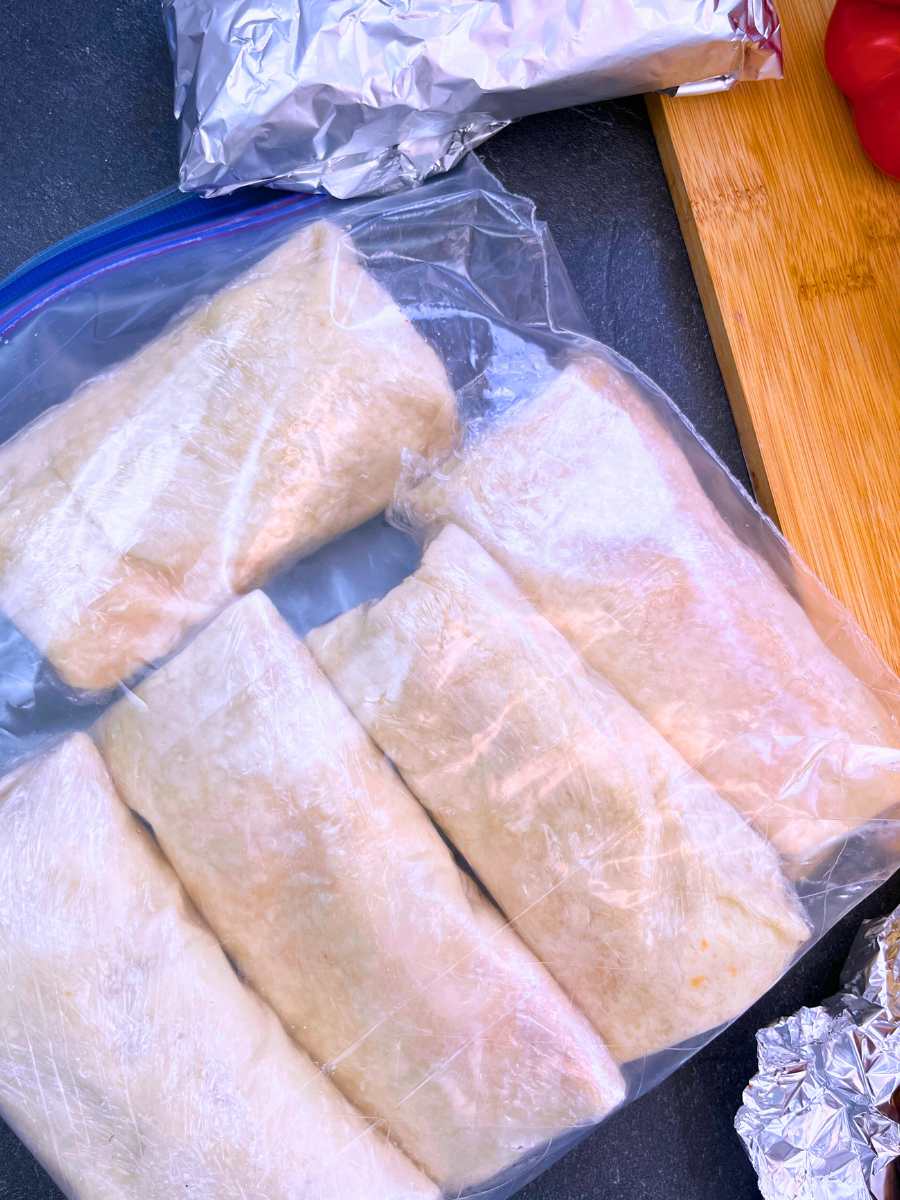 Easy Hearty Freezer Breakfast Wraps 🌯🍳 | Make-Ahead Meal Prep Breakfast ...